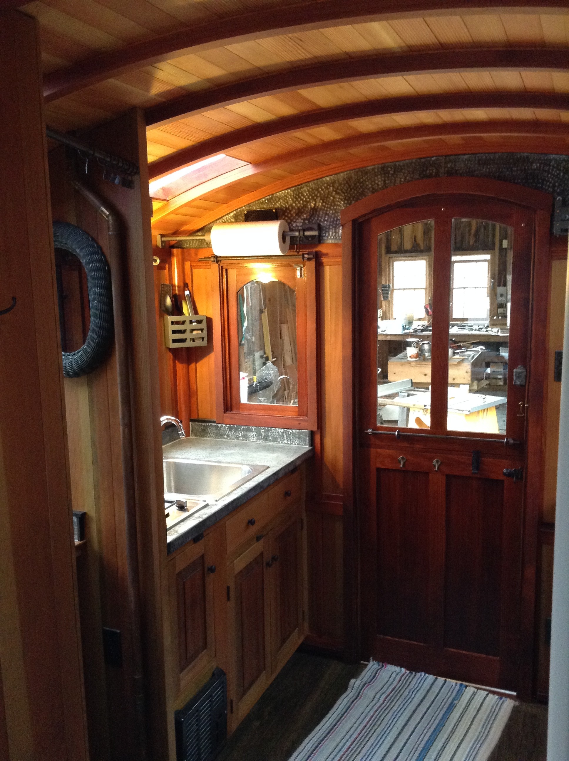 Interior Photos of Greg Ryan's Gypsy Wagon - The Shelter Blog